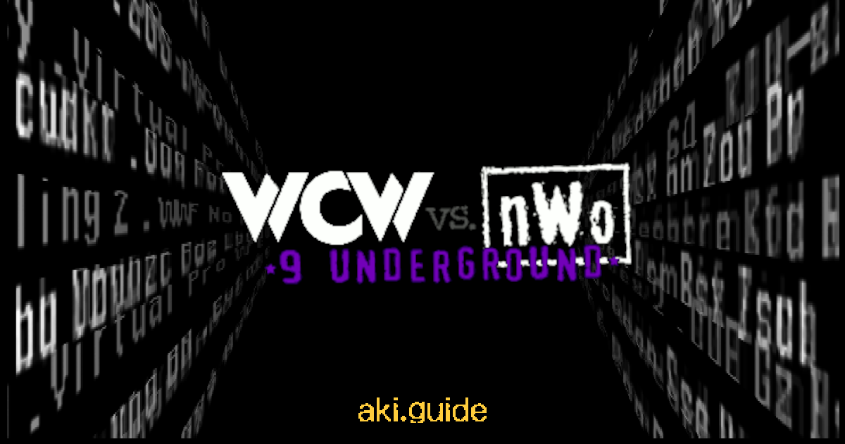 WCW vs. nWo: 9 Underground - ROM Patcher